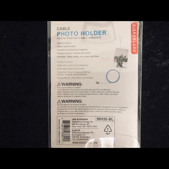 Kikkerland | Accents | Kikkerland Photo Cable Music Box Gift Set | Poshmark